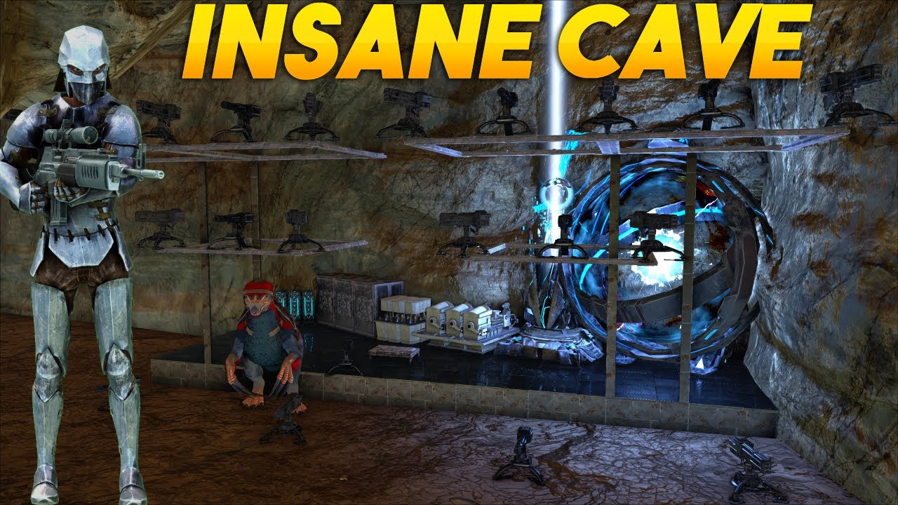 DUO Claiming The Most Unraidable Cave DAY 1 On ARK - YouTube