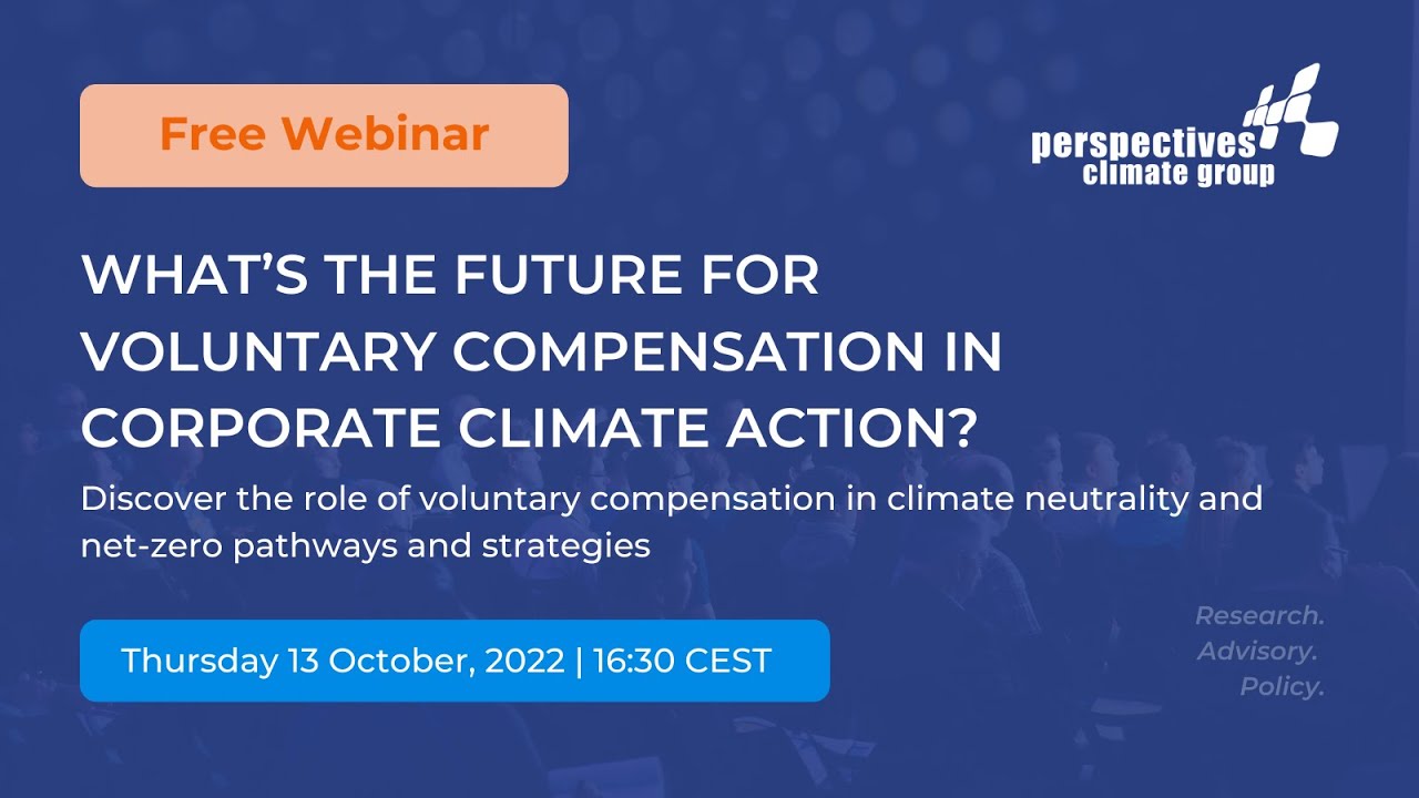 WHAT’S THE FUTURE FOR VOLUNTARY COMPENSATION IN CORPORATE CLIMATE ...