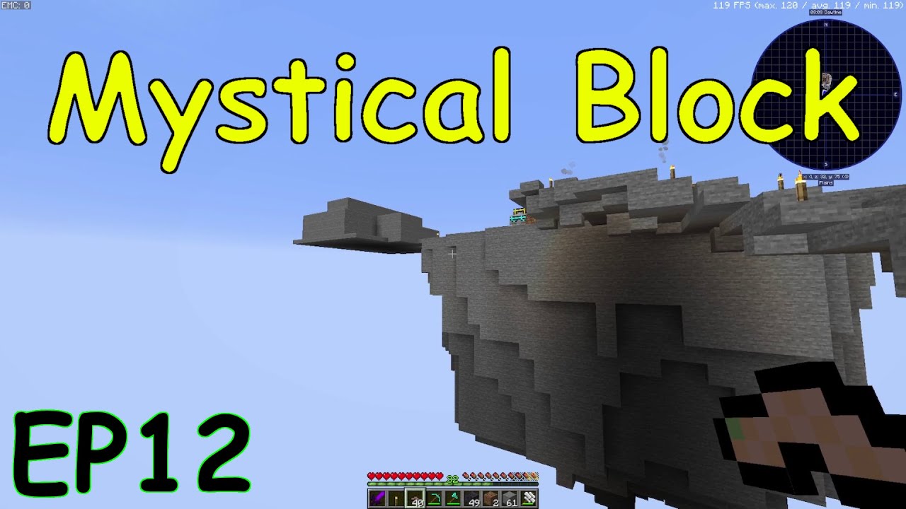 Mystical Block - Episode 12 - Main Island Expansion - YouTube