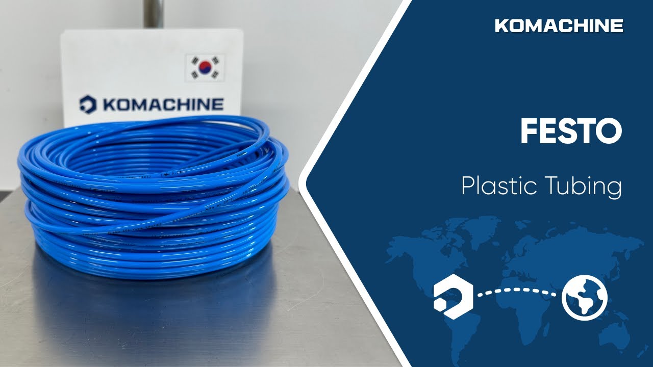 FESTO / Plastic Tubing (PUN-6X1-BL) / INV-03647 - YouTube