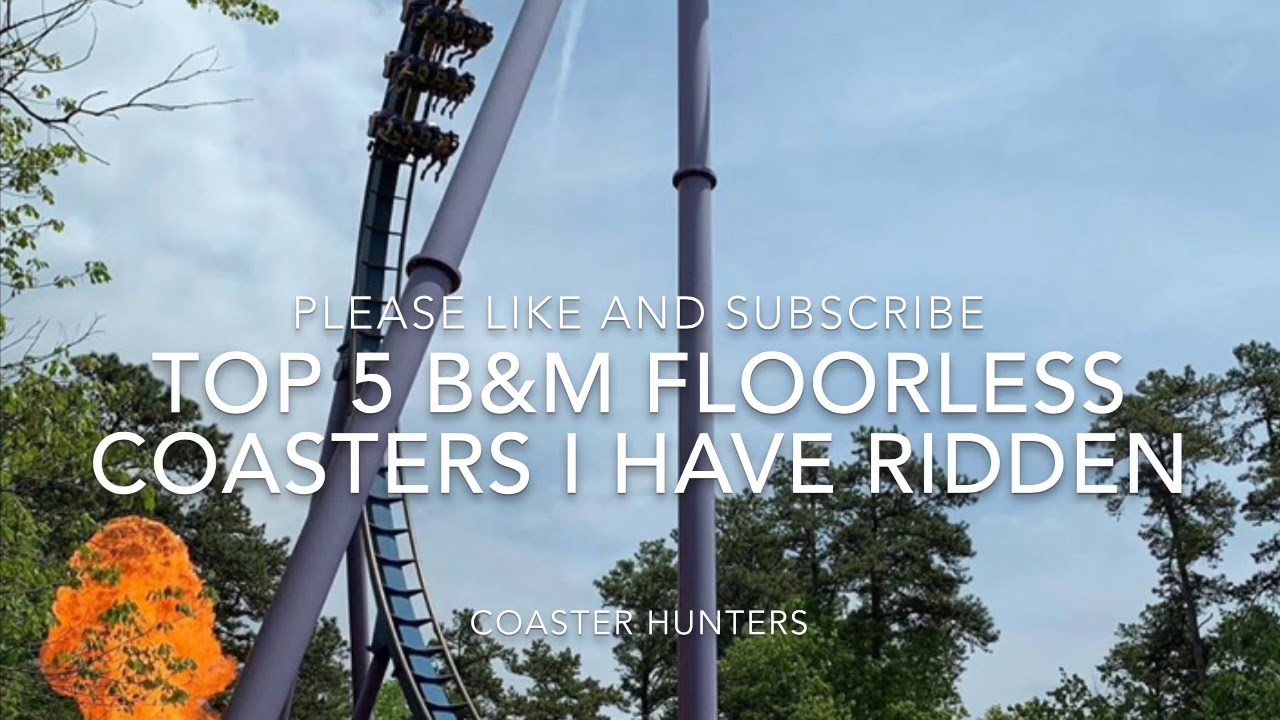 Top 5 B&M floorless coasters I have ridden - YouTube