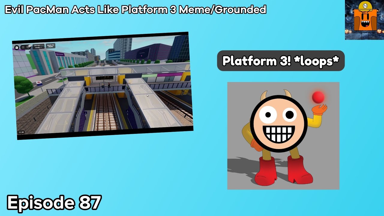 Evil PacMan Acts Like Platform 3 Meme/Grounded - YouTube