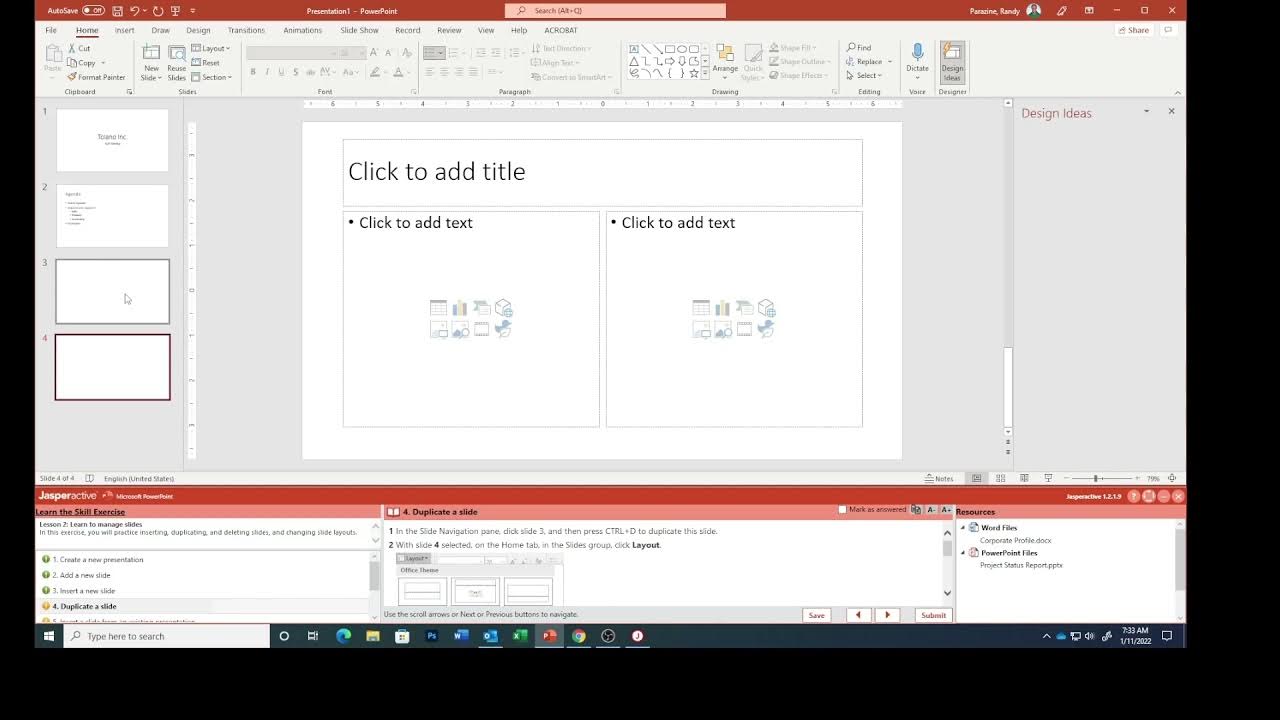 PowerPoint Lesson 2 4 - YouTube