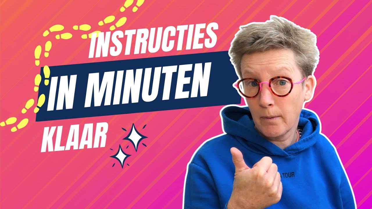De snelste manier om een complete stap-voor-stap uitleg te maken (en ...