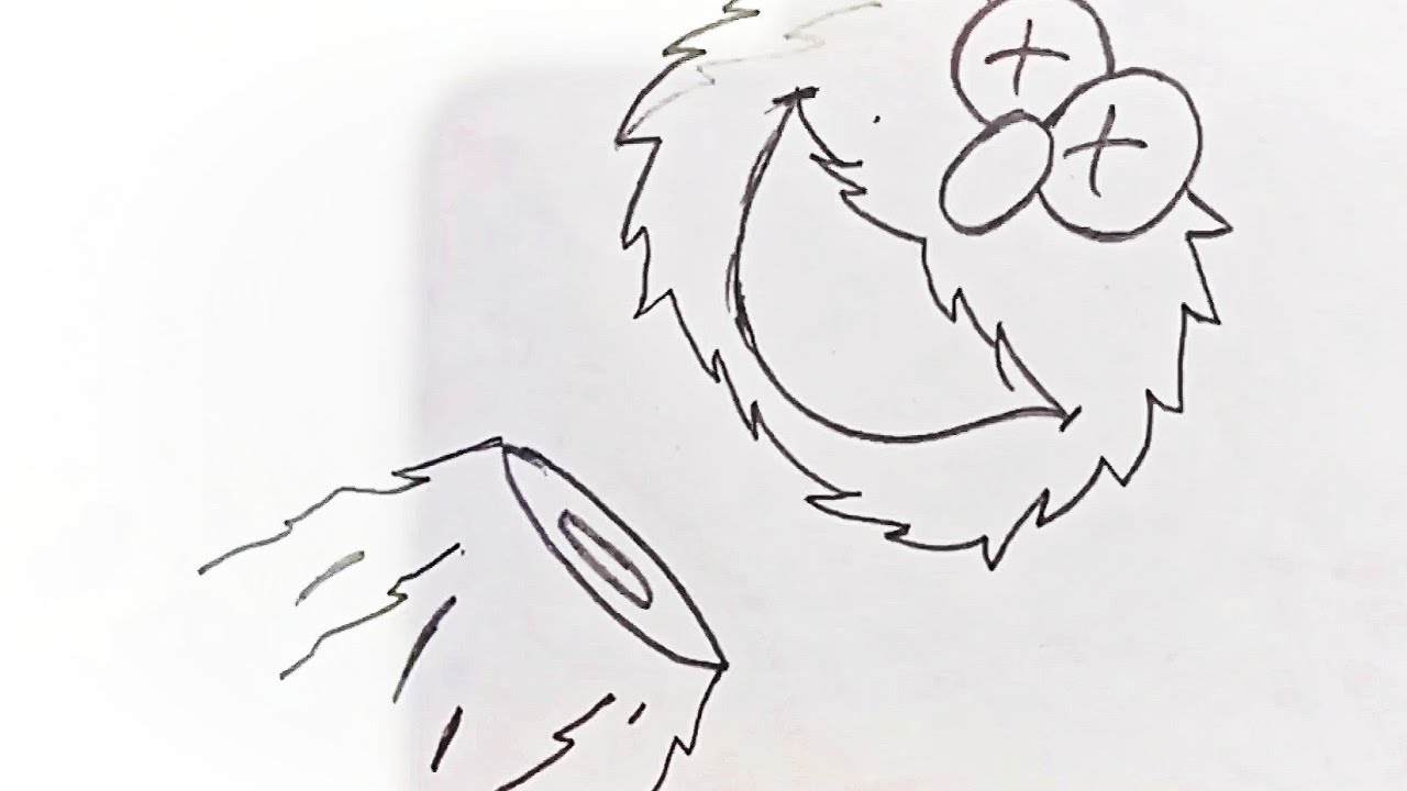 How to draw ELMO with pencil ~ Drawing tutorial 🎨 ~ easy drawing step ...