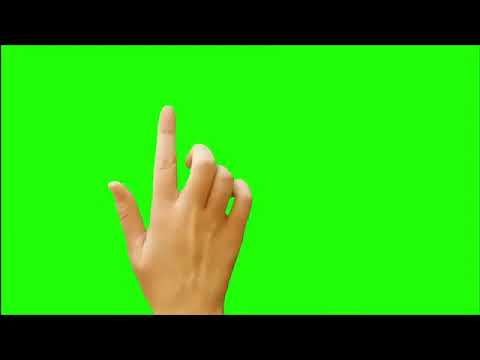 Finger Touch green screen effect | kinemaster - YouTube