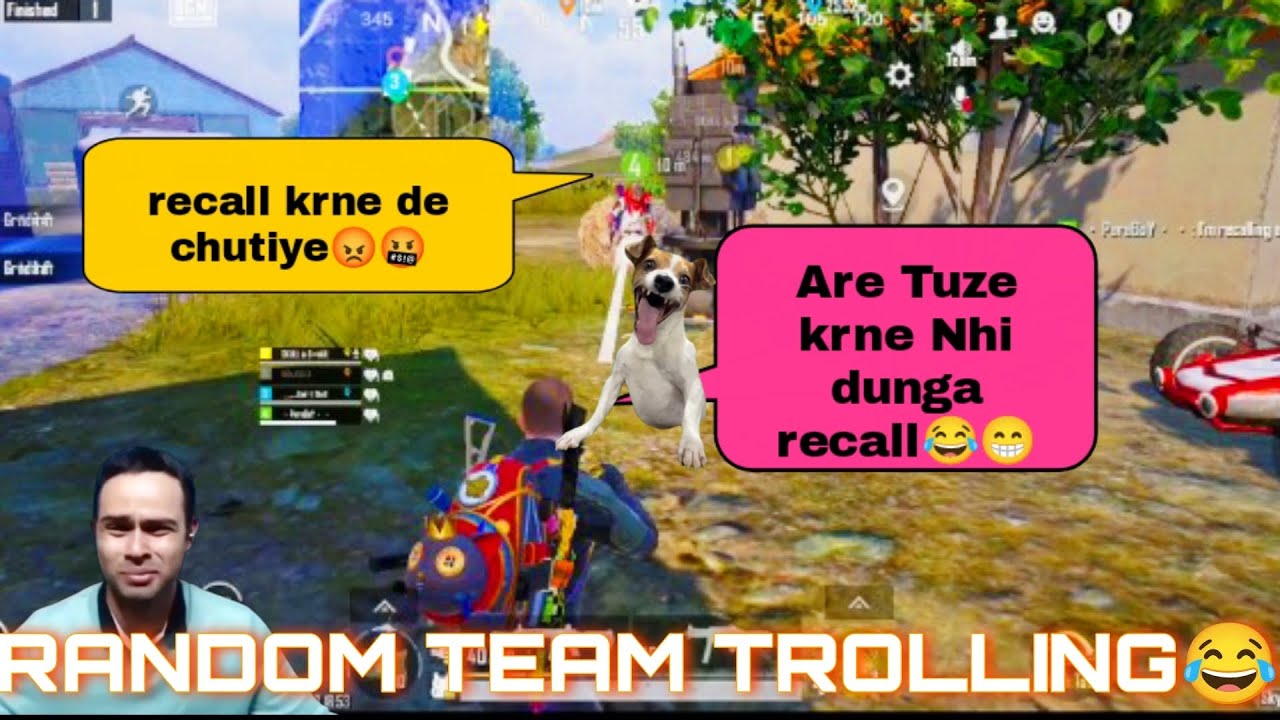 RANDOM TEAM MEAT TROLLING 😂 || TROLLING FUNNY MOMENTS || BGMI COMEDY ...