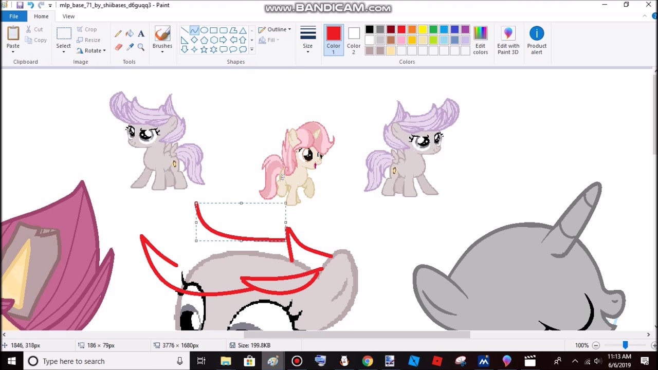 ~Mlp NG base Edit~Paint Play~ - YouTube