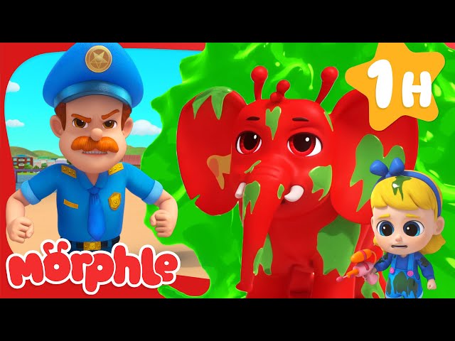 Officer Freeze Animal Slime | Cartoons for Kids | Mila and Morphle ...