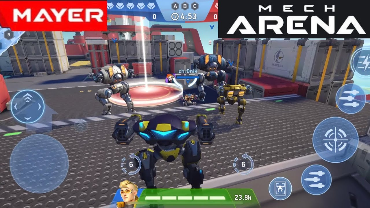 Mech Arena - Nade Launcher Zephyr Shadow Cheetah- Robot Game - YouTube