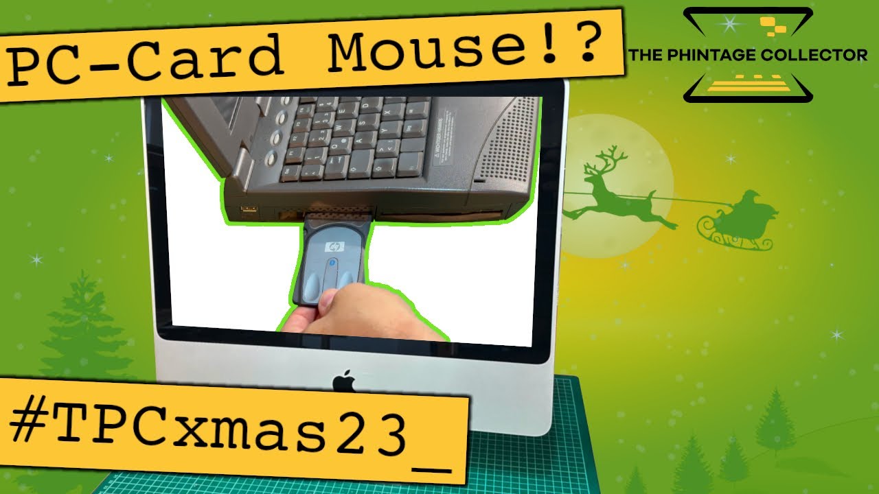 The obscure HP PCMCIA bluetooth mouse [#TPCxmas23 Part 9] - YouTube