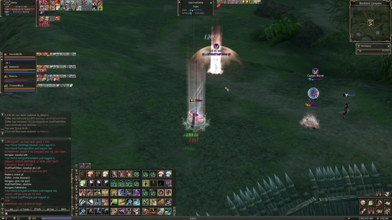 Lineage 2 Core 2v2 Yul GS - YouTube