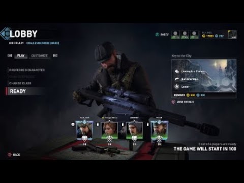 WWZ Aftermath weekly hard mode challenge, Fixer class with masking gas ...