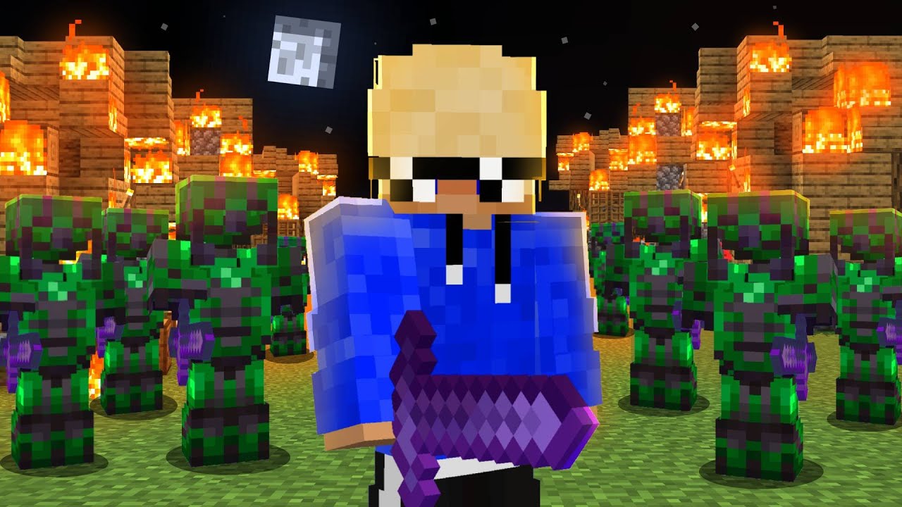 How I Survived a Minecraft Purge - YouTube