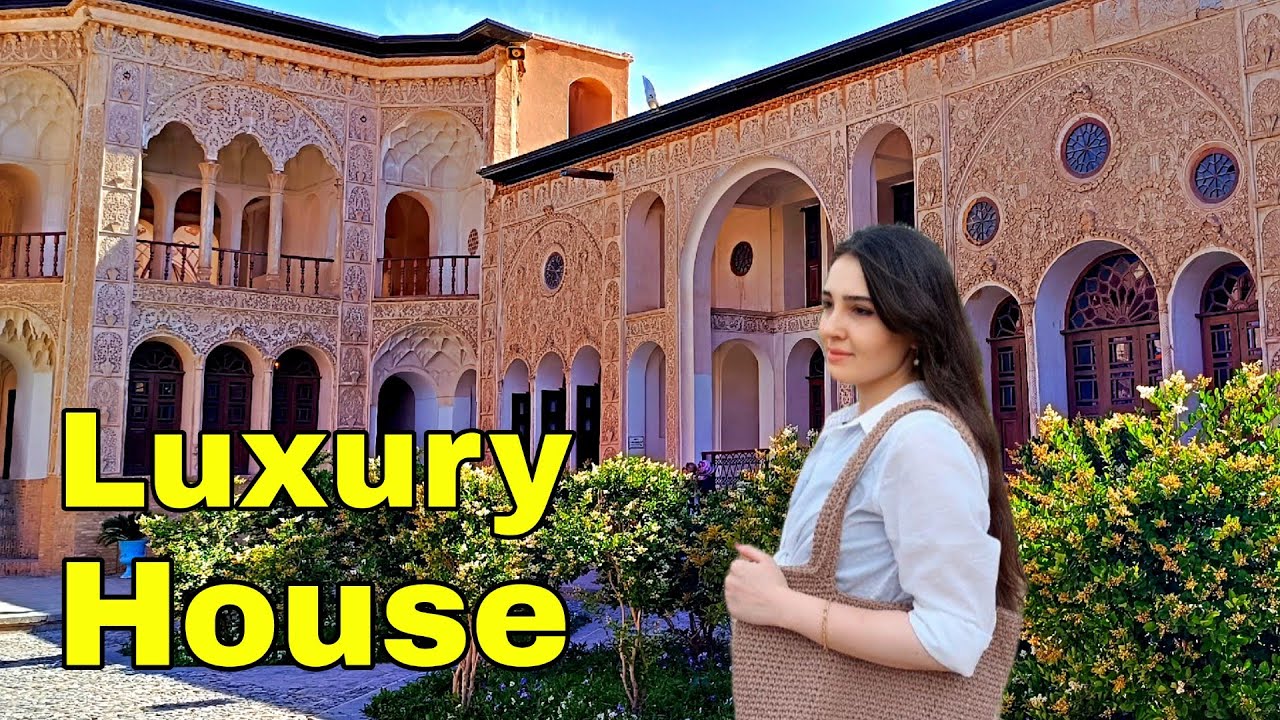 Iran House Tour:Walking Tour in Traditional House - Kashan,Isfahan ...