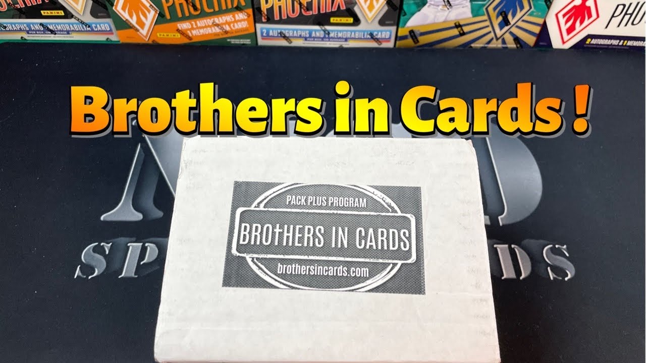 Brothers in Cards GOLD August 2023! - YouTube