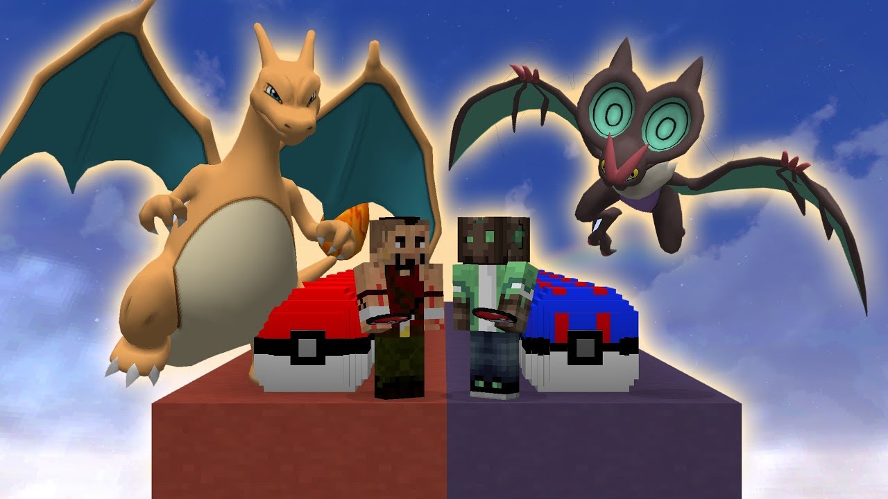 LA BATALLA DE DRAGONES EN LUCKY BLOCK PIXELMON - PIXELMON LUCKY BLOCKS ...
