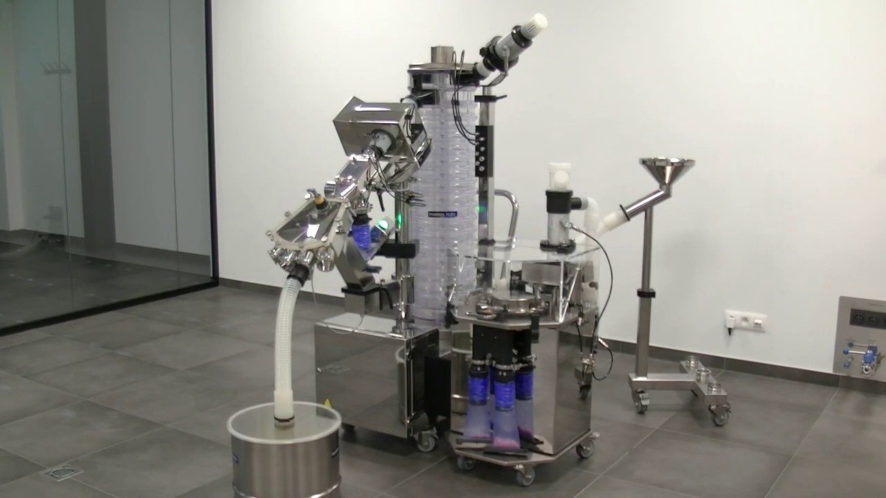 PHARMA FLEX - Tablet deduster - YouTube