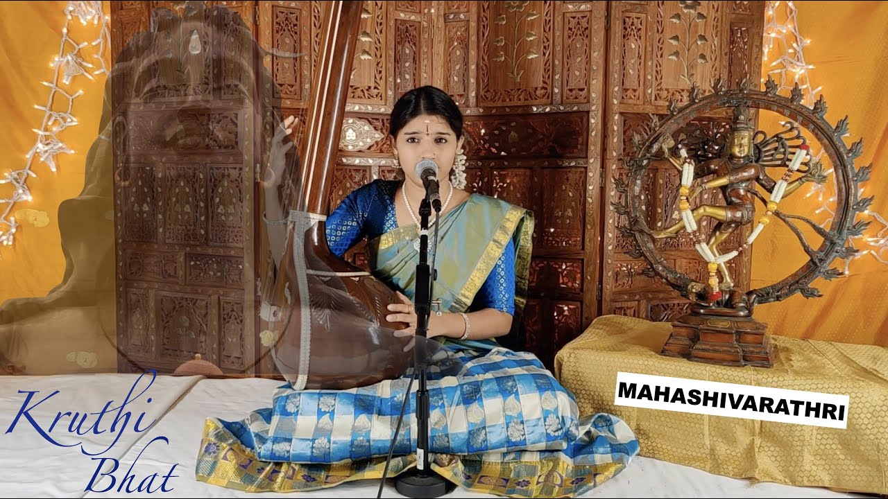 Maha Shivarathri Concert | Kruthi Bhat | Carnatic - YouTube