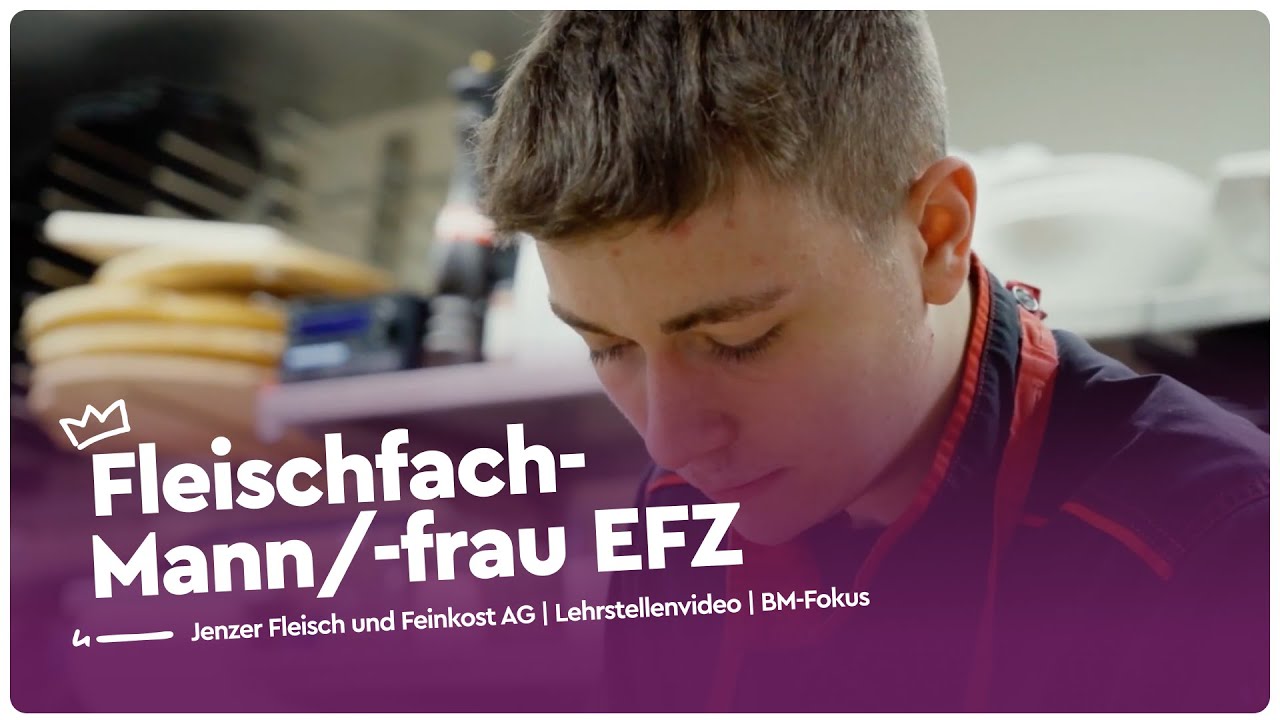 Lehre mit Berufsmatura als Fleischfachmann/-frau EFZ bei Jenzer ...