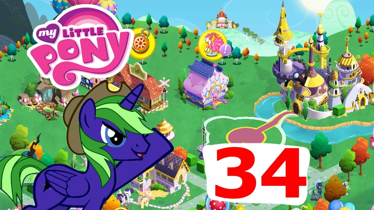 MLP Gameloft Mobile Game 34 - CONQUERING CANTERLOT! - YouTube