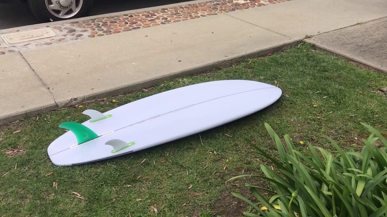 Trashed Blanks | 5'10 Single Fin | Bones Surf Co. - YouTube