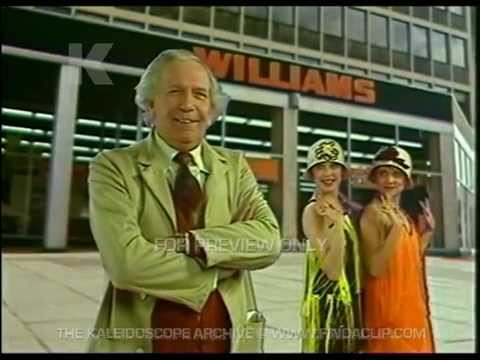 Williams Golden Anniversary Arthur English 1980s Commercial - YouTube