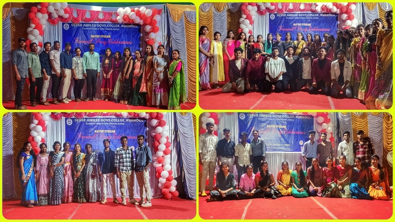 Maths Stream Celebrations of Batch (2021-2024), SJGC (A), Kurnool ...