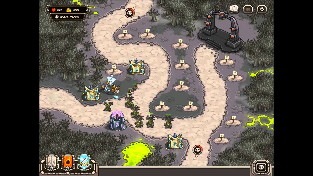 Kingdom Rush - ROTTEN FOREST [hard] [campaign] - YouTube