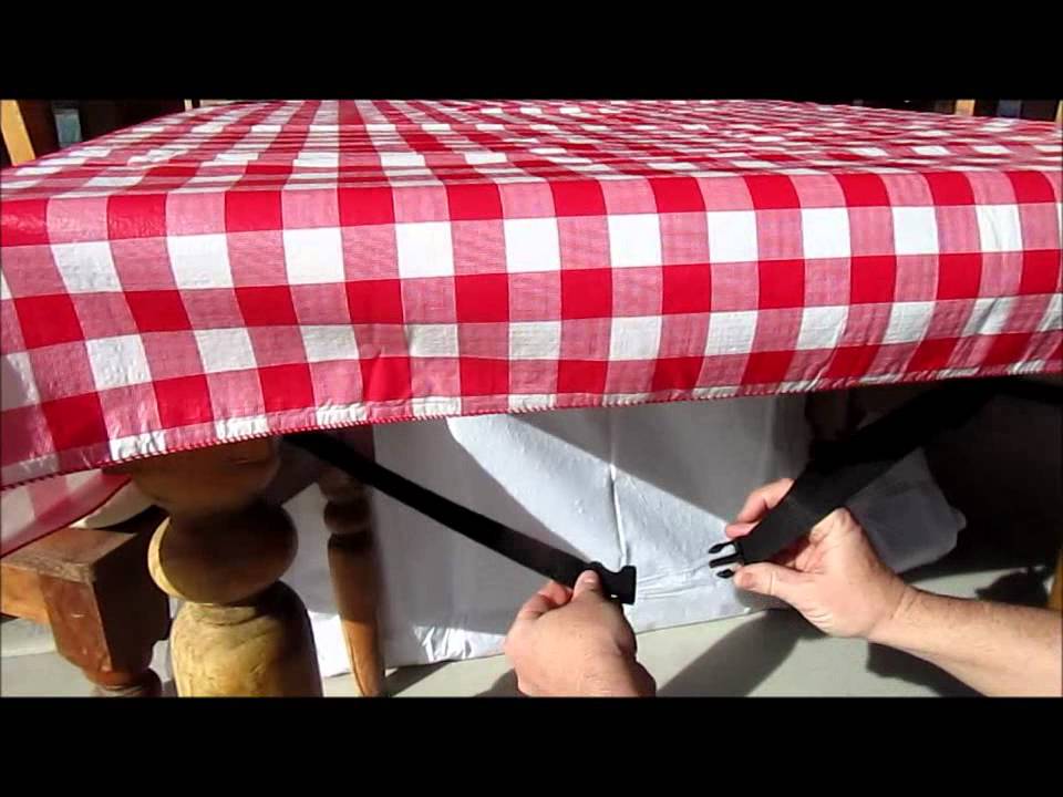 Wrap & Strap Table and Tailgate Covers - YouTube