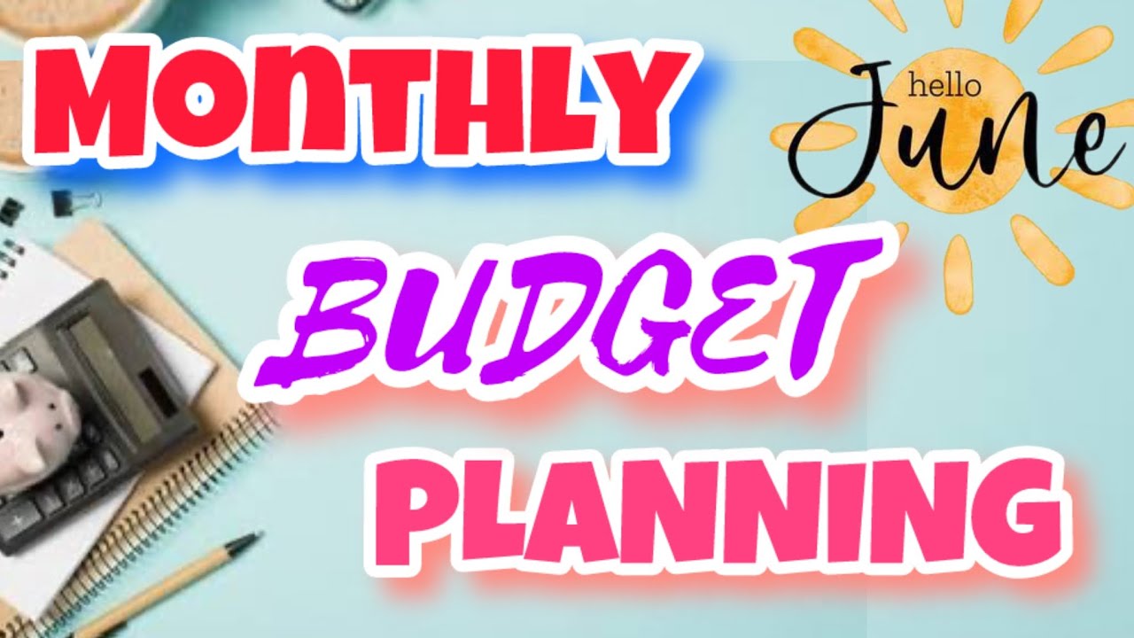 🎀Monthly Budget Planning | June Month Budget | June 10,24🎀 - YouTube