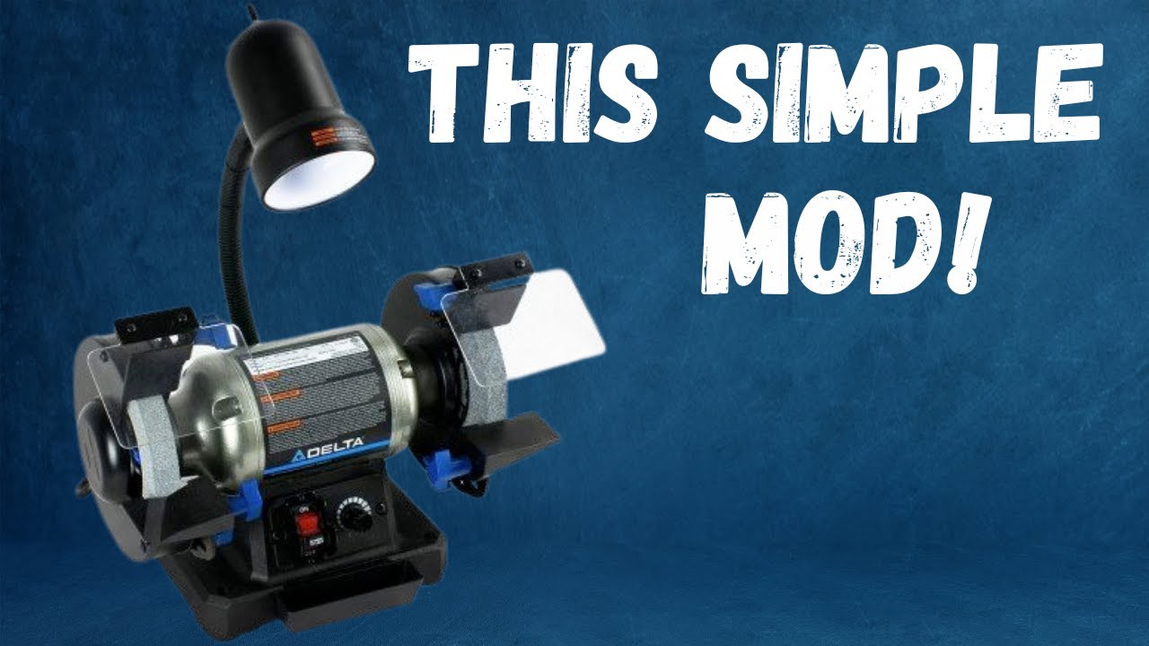 You'll Love THIS Bench Grinder Mod - YouTube