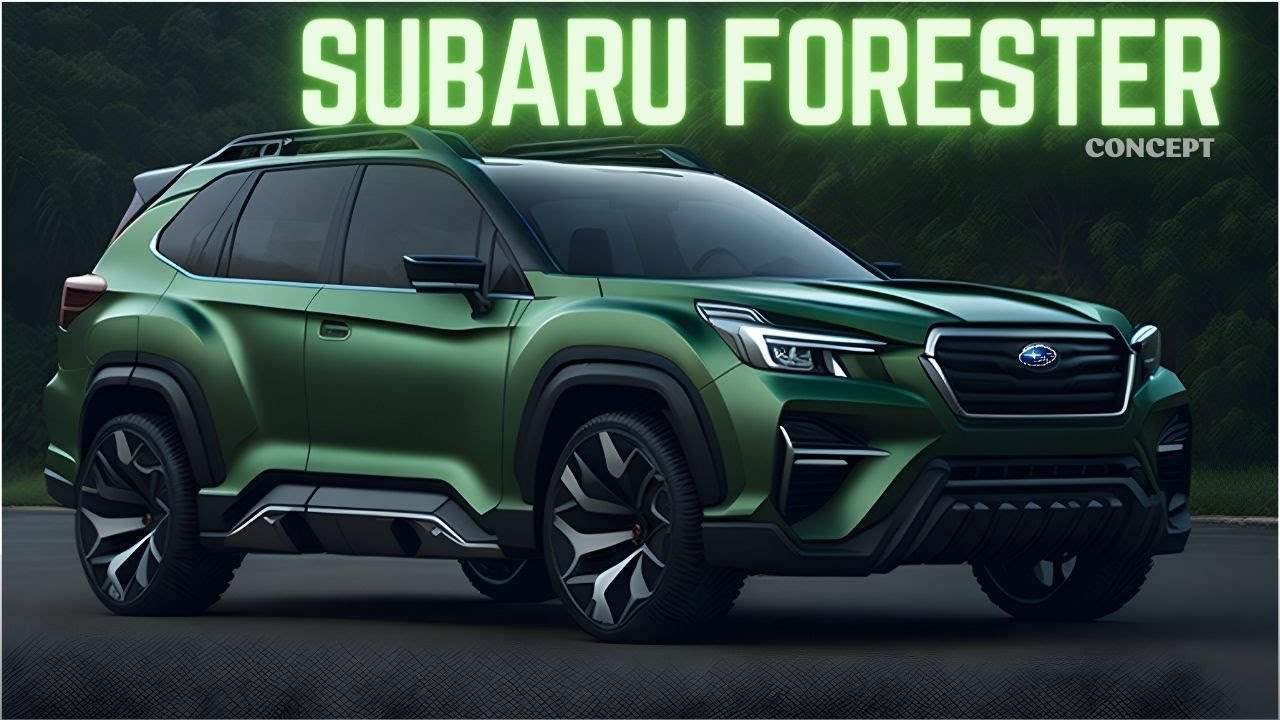 Revolutionizing SUVs: Upcoming Subaru Forester Concept Preview Subaru ...