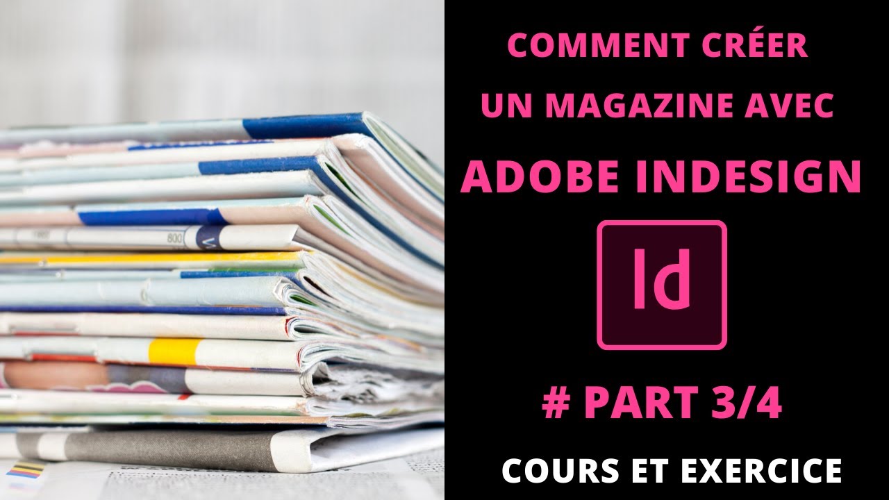 Adobe Indesign CC tutorial | Magazine Design [Part 1/4] - YouTube