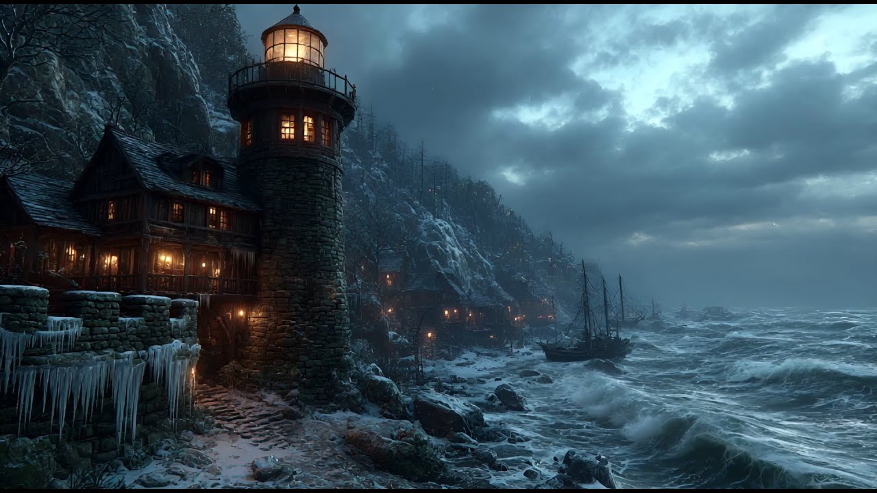 Final Flame on the Icy Coast – Celtic Medieval Music - YouTube