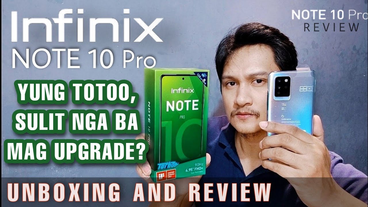 Infinix Note 10 Pro Fearless Review - YouTube