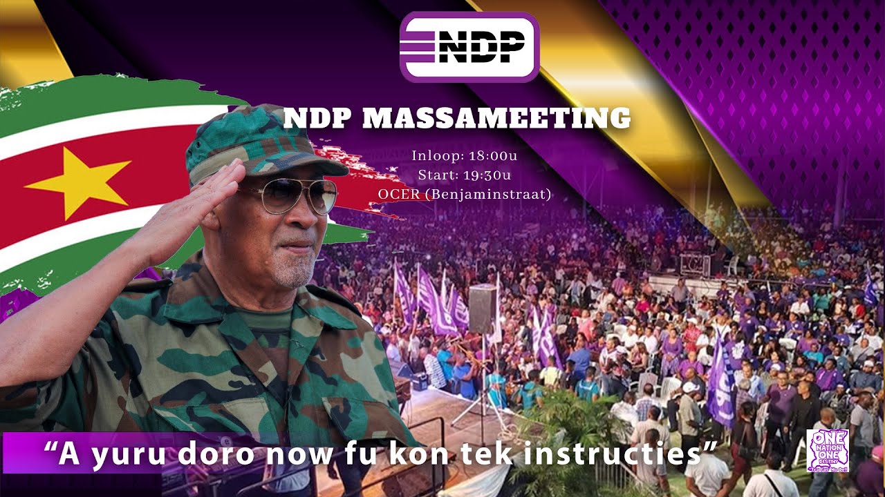 🔴 LIVE │NDP MASSA MEETING - YouTube