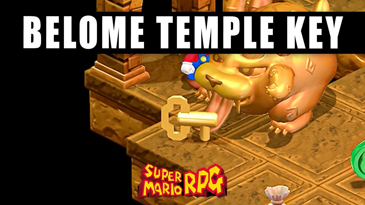 Belome Temple Key Super Mario RPG Remake Nintendo Switch - YouTube