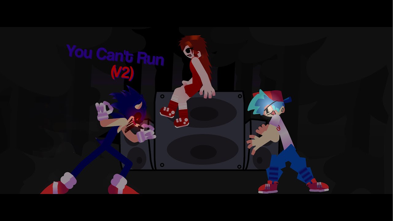 {Epilepsy} You Can’t Run (V2) {FNF Animation} {Stick Nodes Pro} - YouTube