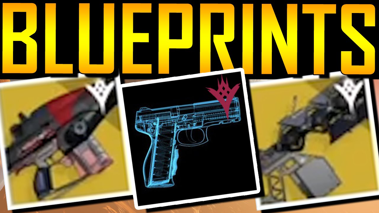 Destiny - EXOTIC WEAPON BLUEPRINTS! - YouTube