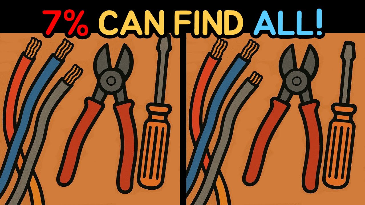 Spot The Difference: 7% CAN FIND ALL! Wake Up Your Brain! [Find The ...