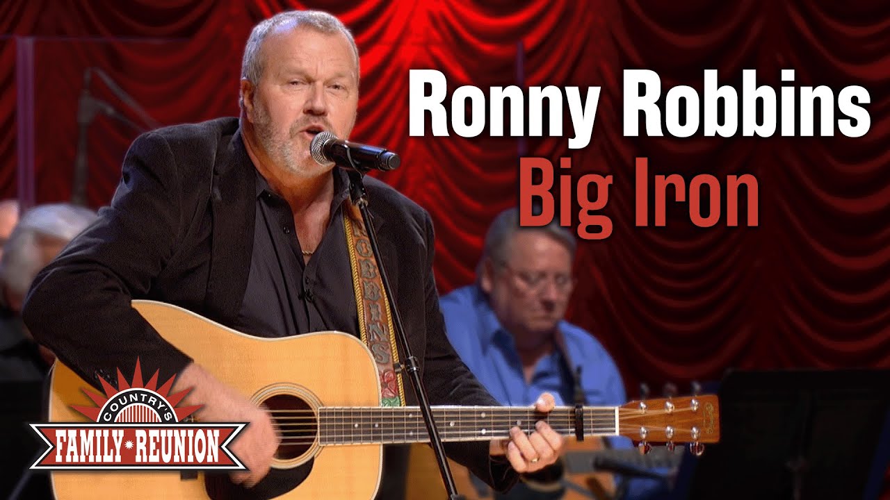 Ronny Robbins sings Marty Robbins' "Big Iron" - YouTube Music