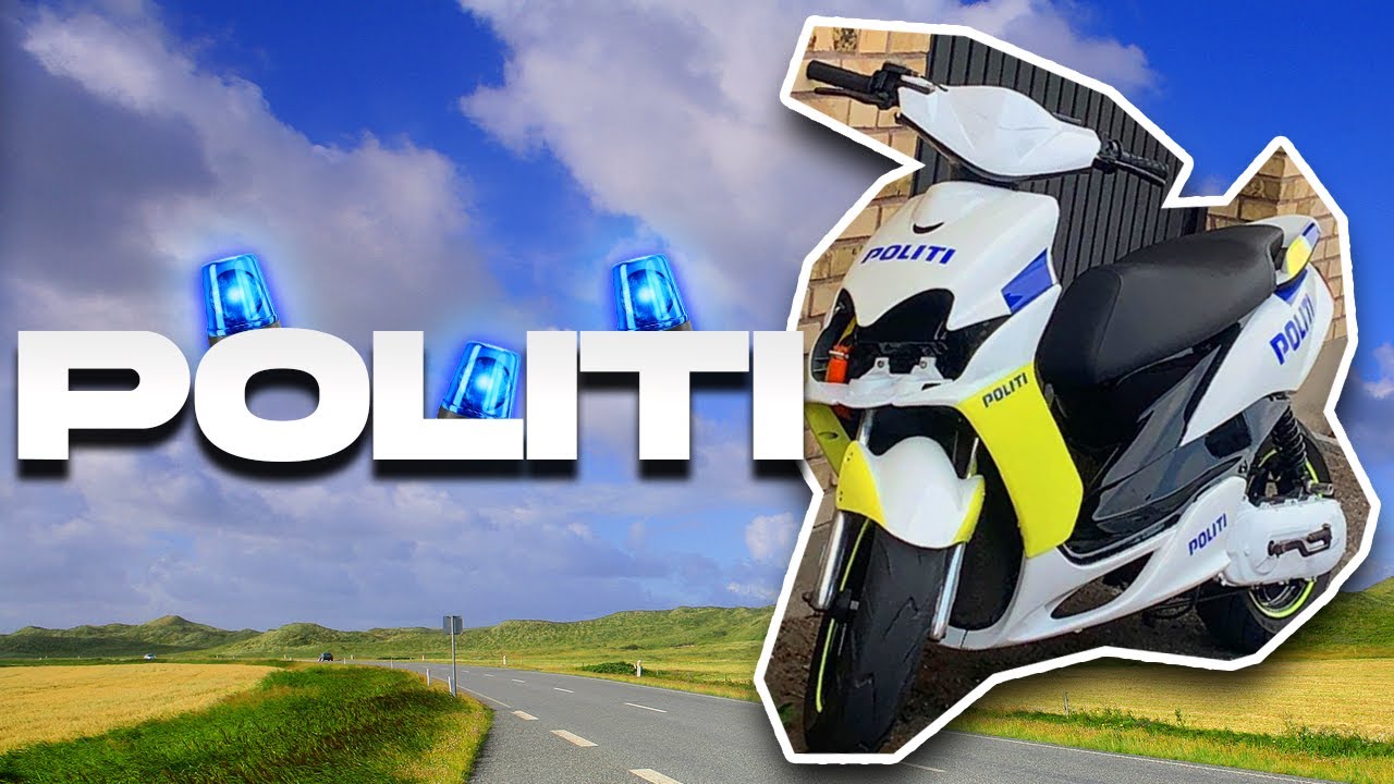 POLITI JOG-R | Scootervlog - YouTube