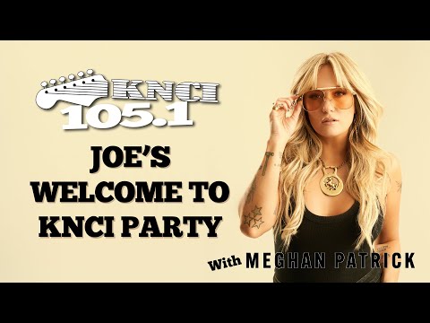 Joe's Welcome To KNCI Party with @MeghanPatrickMusic | NEW Country Sound Stage