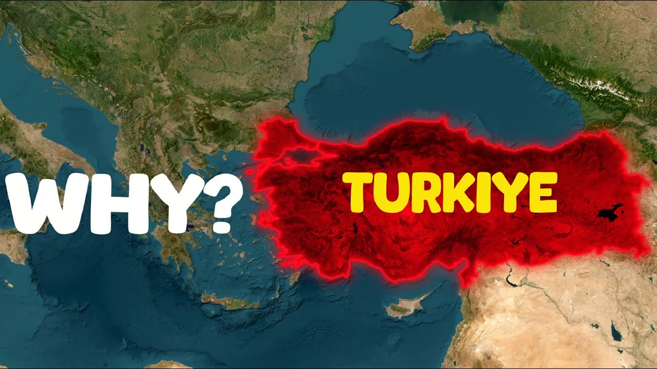Why Turkiye's Geography is so perfect?Details Geopolitics with map ...