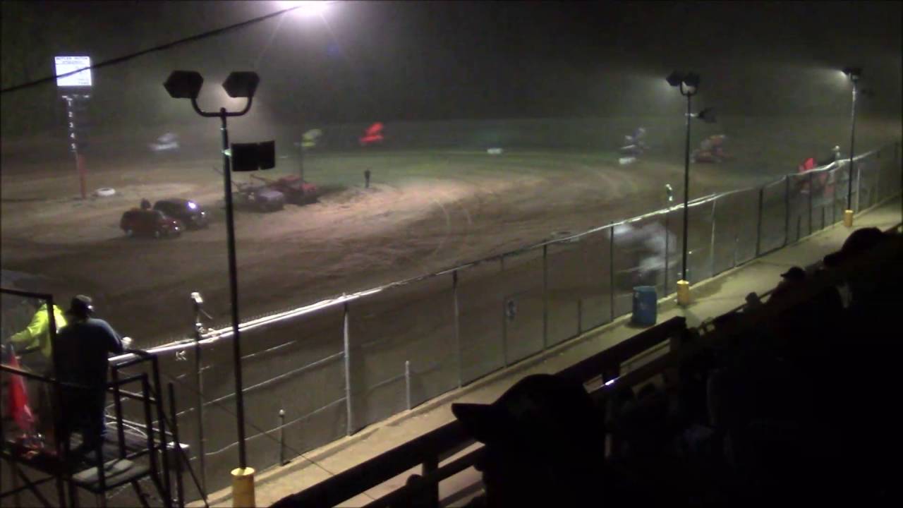 Butler Motor Speedway SPRINTS ON DIRT SOD Feature 5/21/16 - YouTube