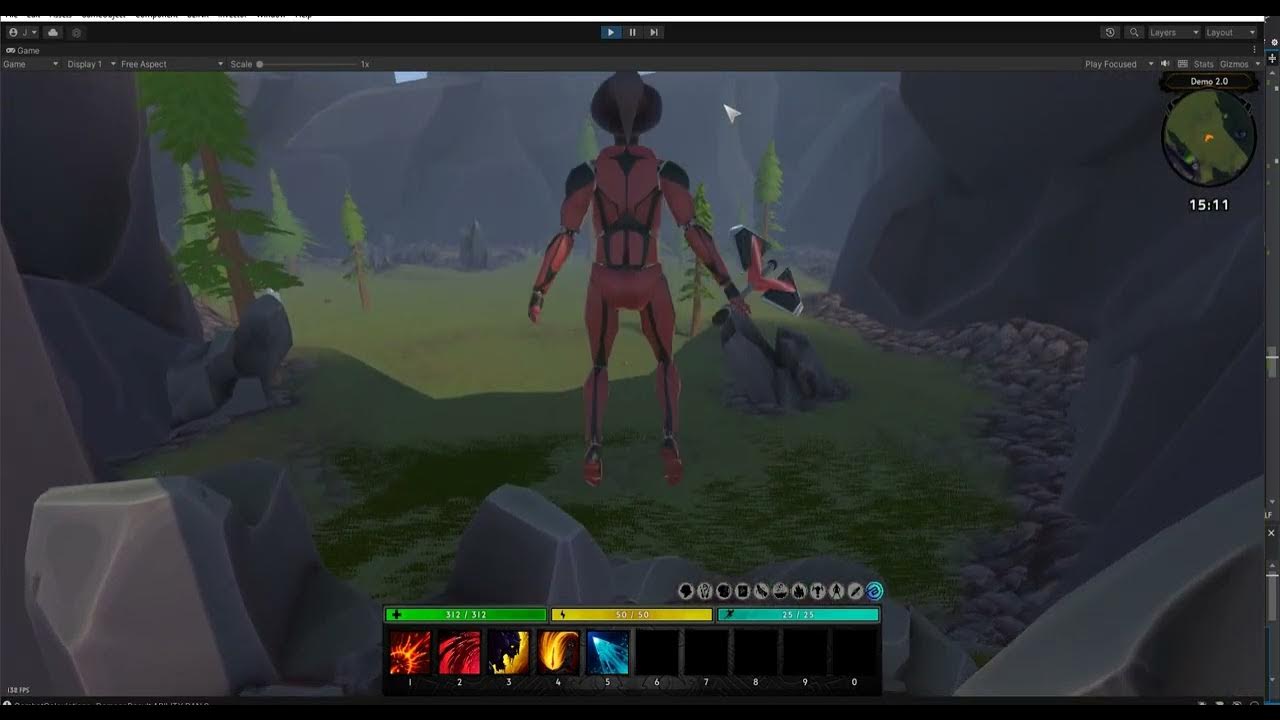 Invector + RPG Builder Integration (WIP) - YouTube