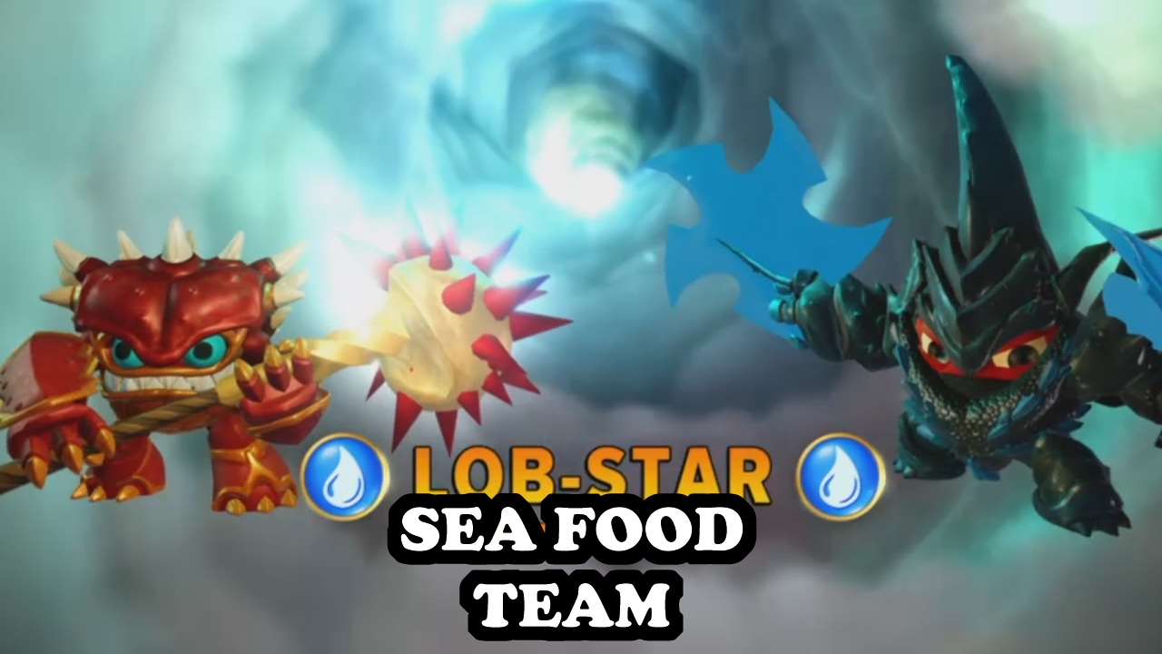 Skylanders Imaginators - Lightcore Wham-Shell & Lob-Star GAMEPLAY - SEA ...