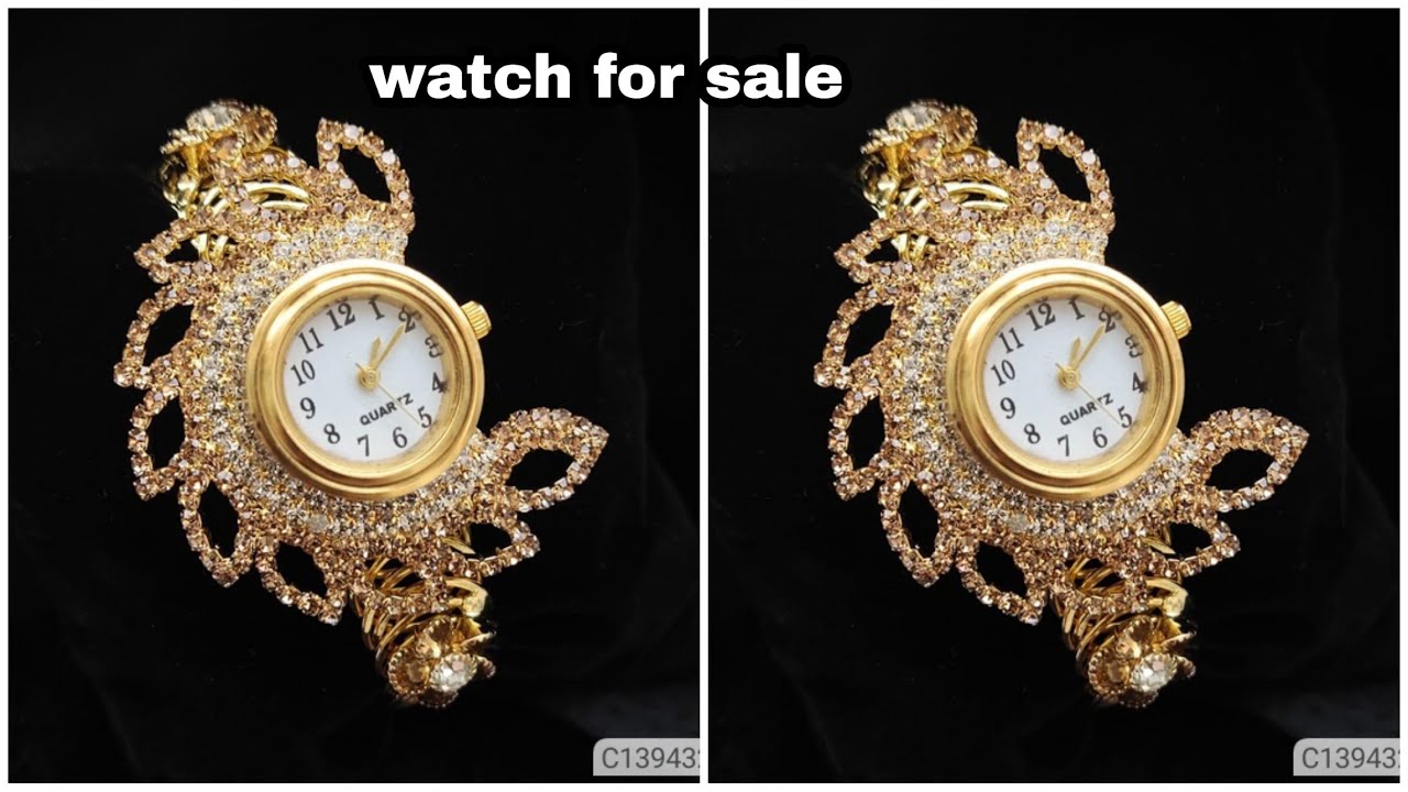 Fancy watches || stylish charming women's watches || Watch with stone ...
