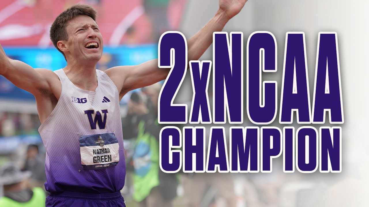 Nathan Green After Winning 2nd NCAA 1500m Championship, Talks Pro Plans ...